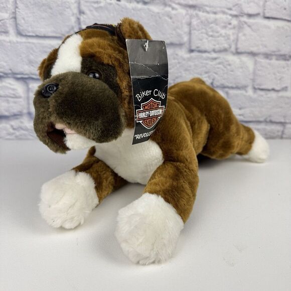 Toys | Harley Davison Boxer Dog Plush Biker Club Revolution 203 15 ...